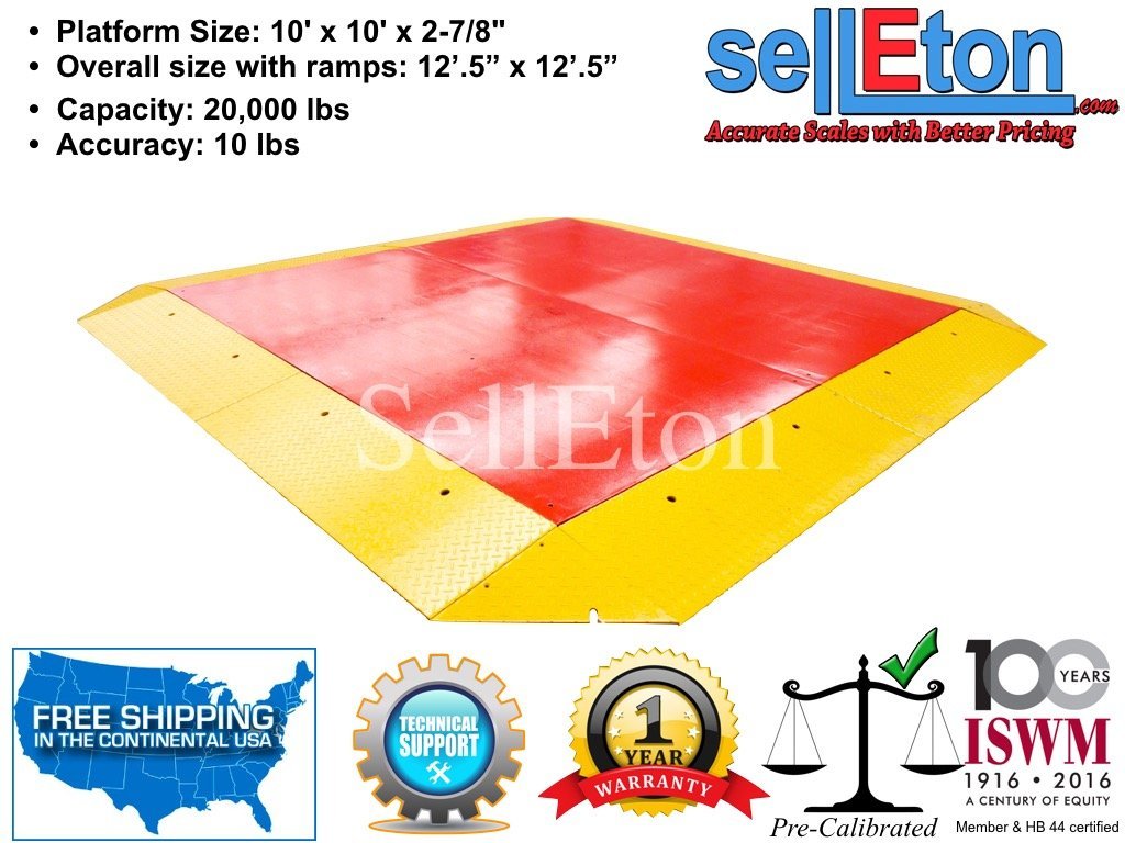 SellEton Exclusive Warehouse Roller Deck & Pancake Floor Scale ...