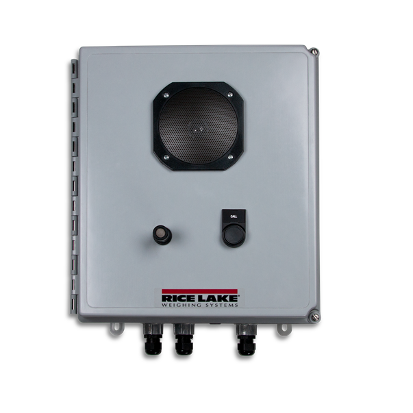 Rice Lake Intercom Kiosk – Hands-Free Industrial Communication System