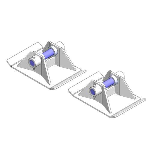 Sand Shoe Load Cell Kit – 40,000 lb Capacity | Semi-Trailer Weighing ...