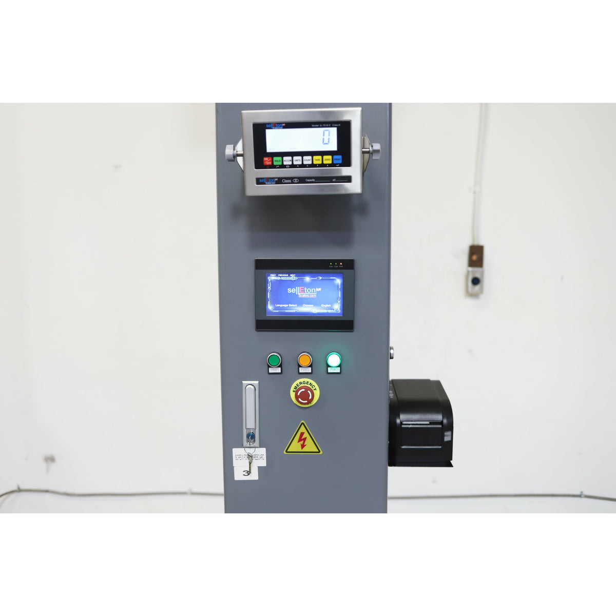 Industrial Wrapping Machine With Built-In Scale | 5000 LBS X 1 LB ...