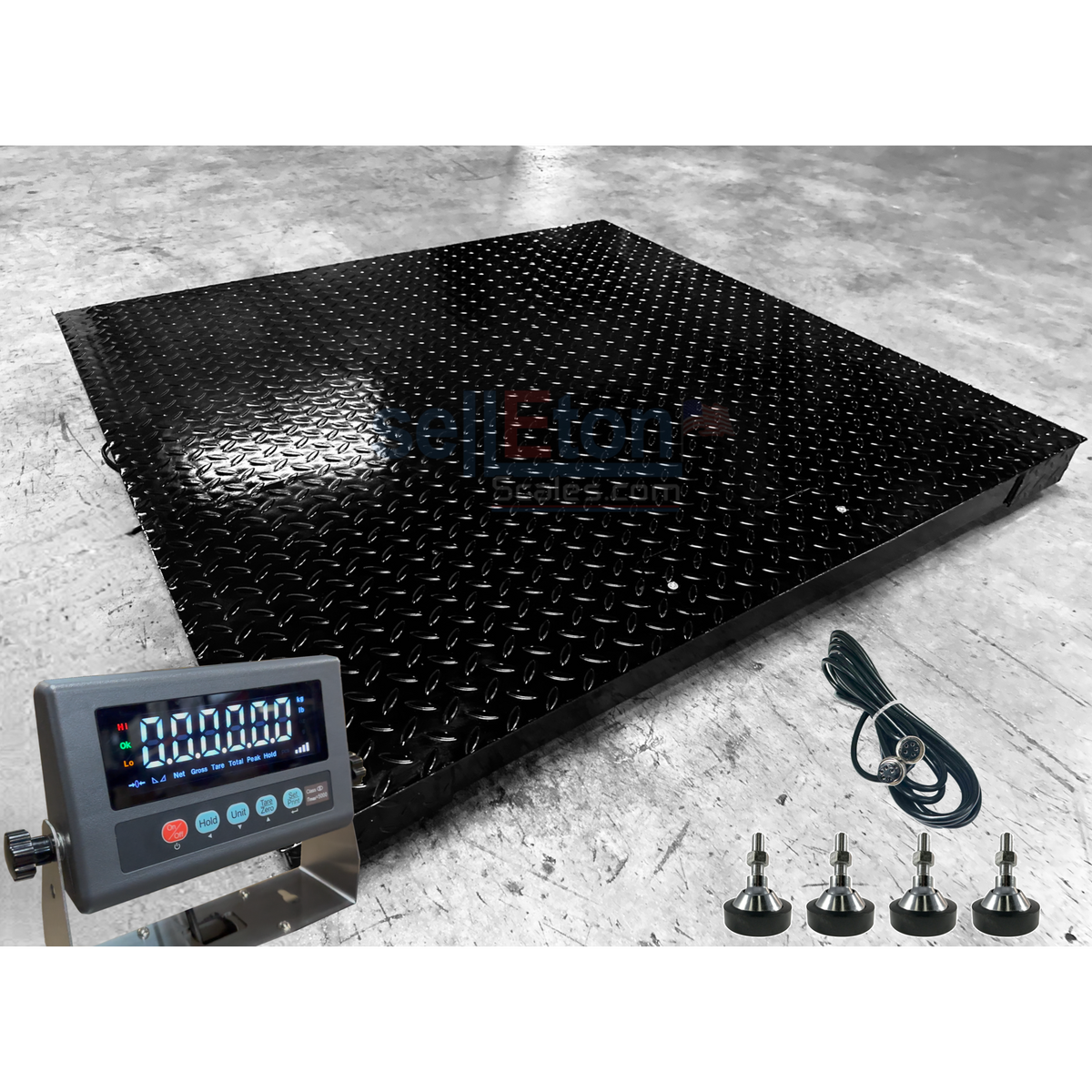Selleton SL-7517-4x4 Industrial Floor Scale - Advanced Weighing Soluti ...