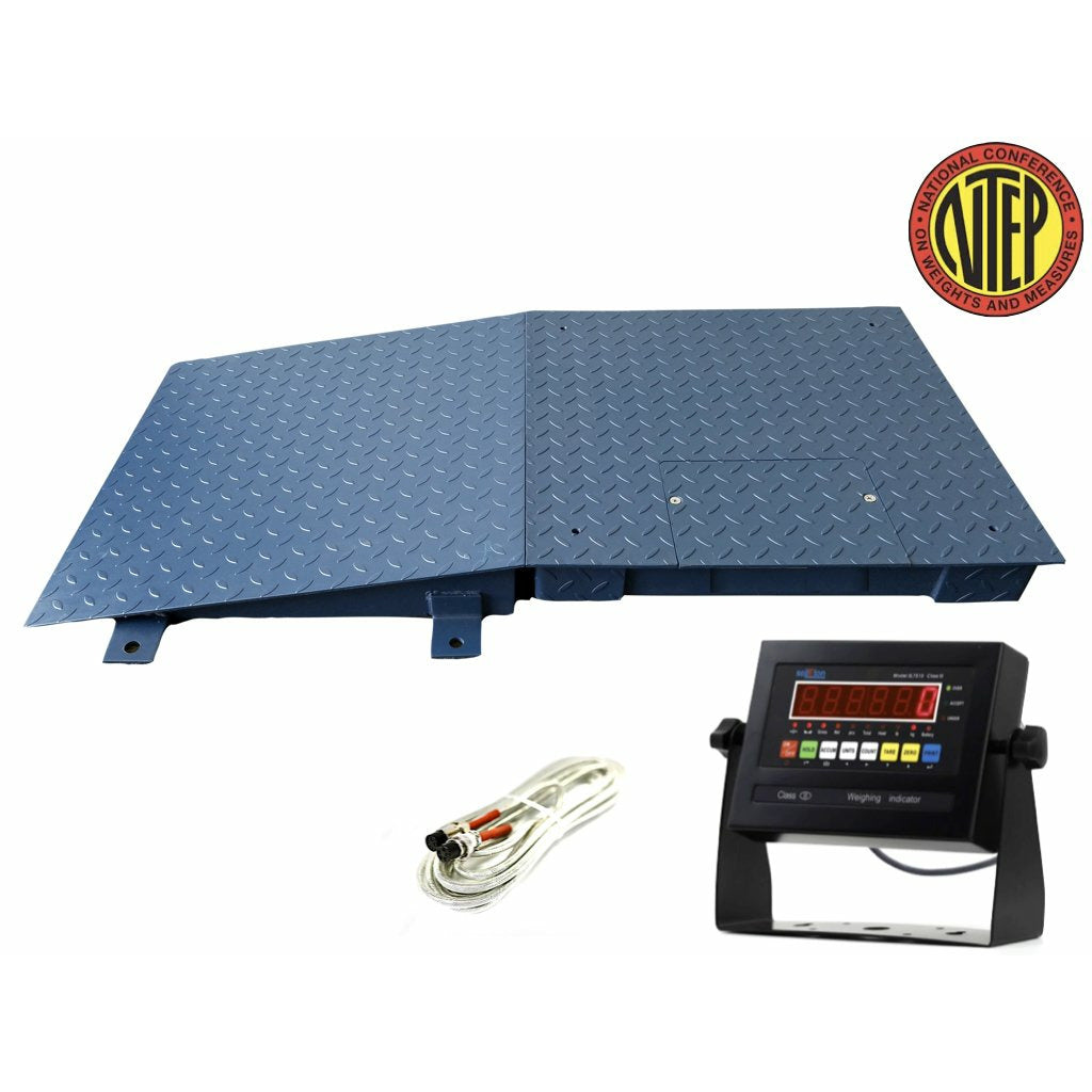 NEW Industrial Floor Scale With Ramp 24' X 24' | 5000 LBS. X 1LB ...